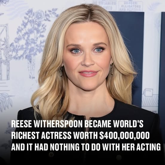 Reese Witherspoon became worldâ€™s richest actress worth $400,000,000 ...