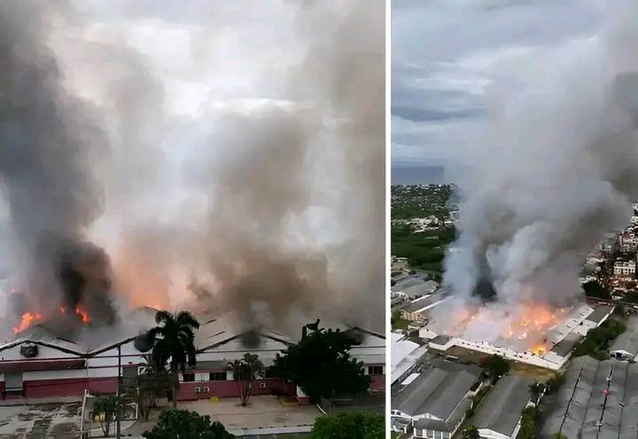 Â hace apenas horas, se desatÃ³ tremendo incendio en uâ€¦Ver mÃ¡s - Amazing